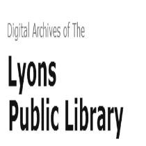 Digital Archives of the Lyons Public Library