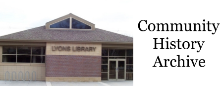 Digital Archives of the Lyons Public Library